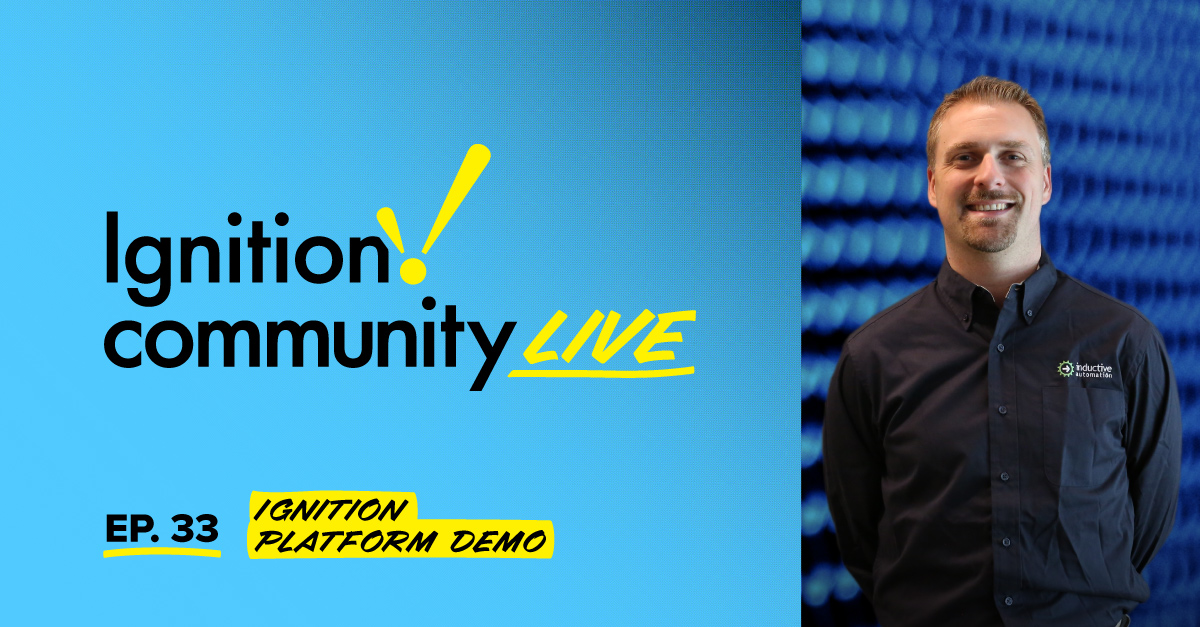 Ignition Community Live Ignition Platform Demo Inductive Automation