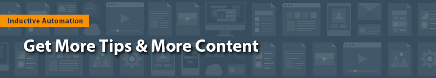 Thank You for Signing Up for the Inductive Automation News Feed